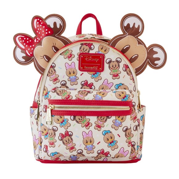 Loungefly | Other | Loungefly Disney Mickey Friends Gingerbread Cookie ...